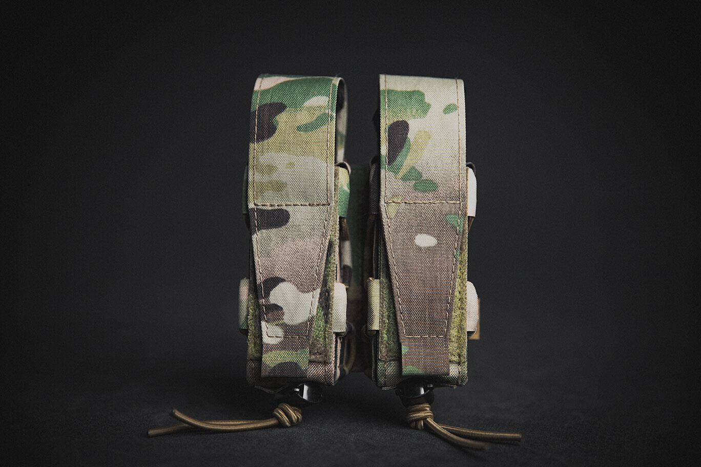 Pro-Fusion Double Pistol Magazine Pouch - Flap Retention | LOF Defence