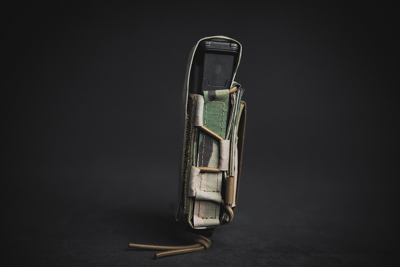 Pro-Fusion Double Pistol Magazine Pouch - Flap Retention | LOF Defence