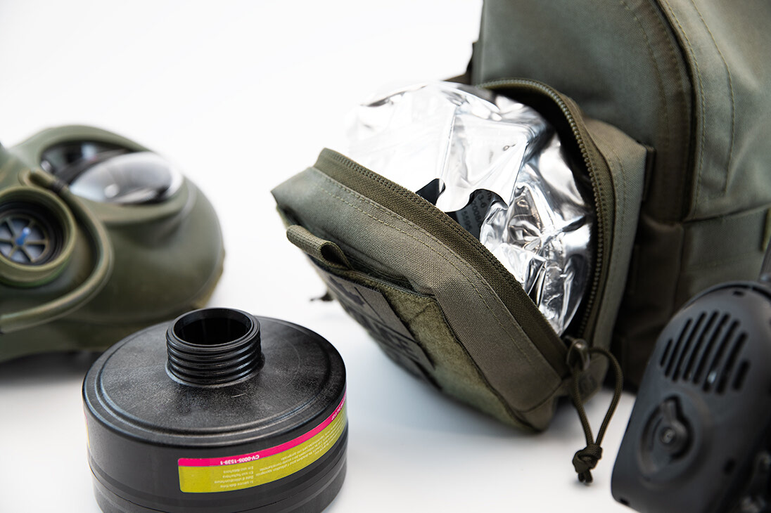 Tactical CBRN Gas Mask Pouch | LOF Defence