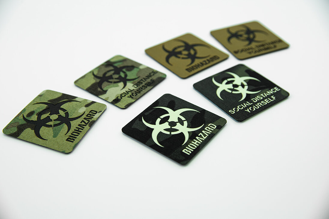 LOF Defence - HAZARD PATCHES - Made In Canada