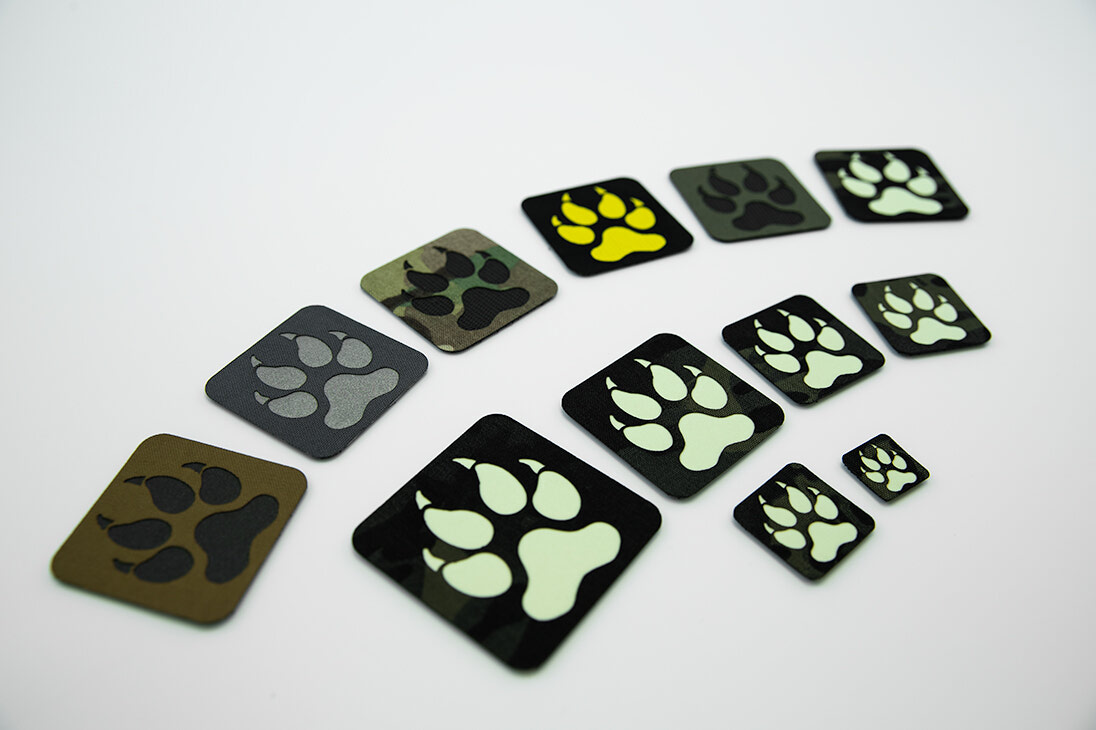 Tactical K9 PAW Patches - Custom Colours & Sizes | LOF Defence