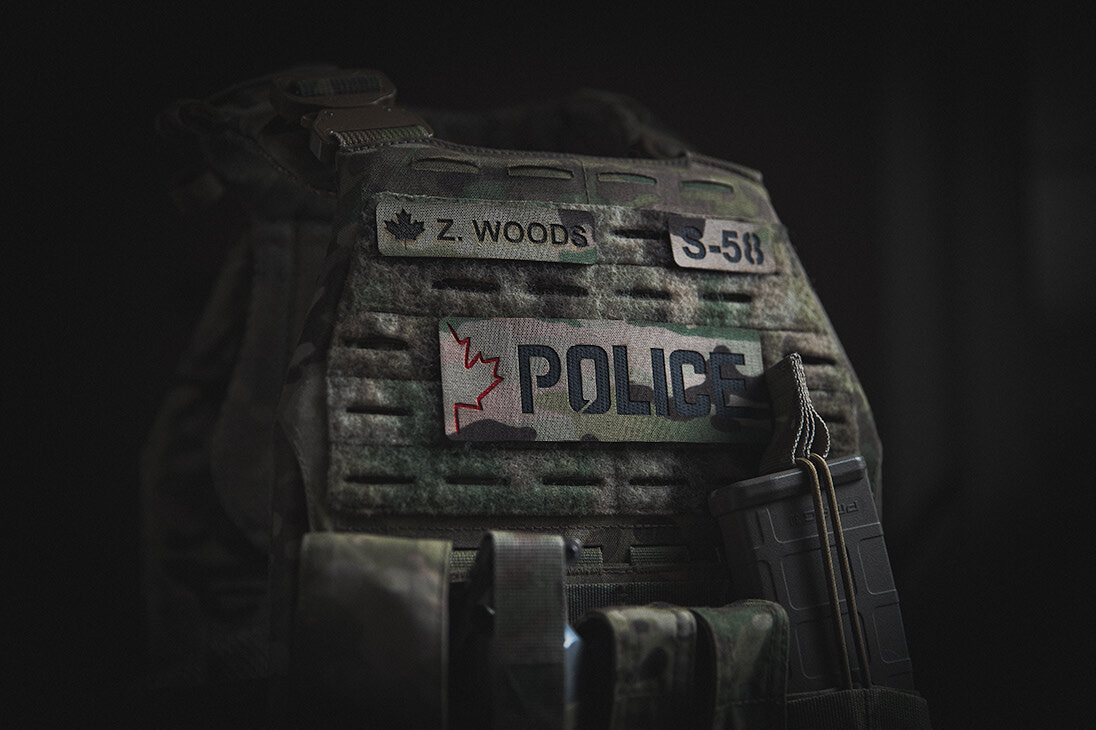 Battle Worn Name Tag Patch – Custom Engraved ID | LOF Defence