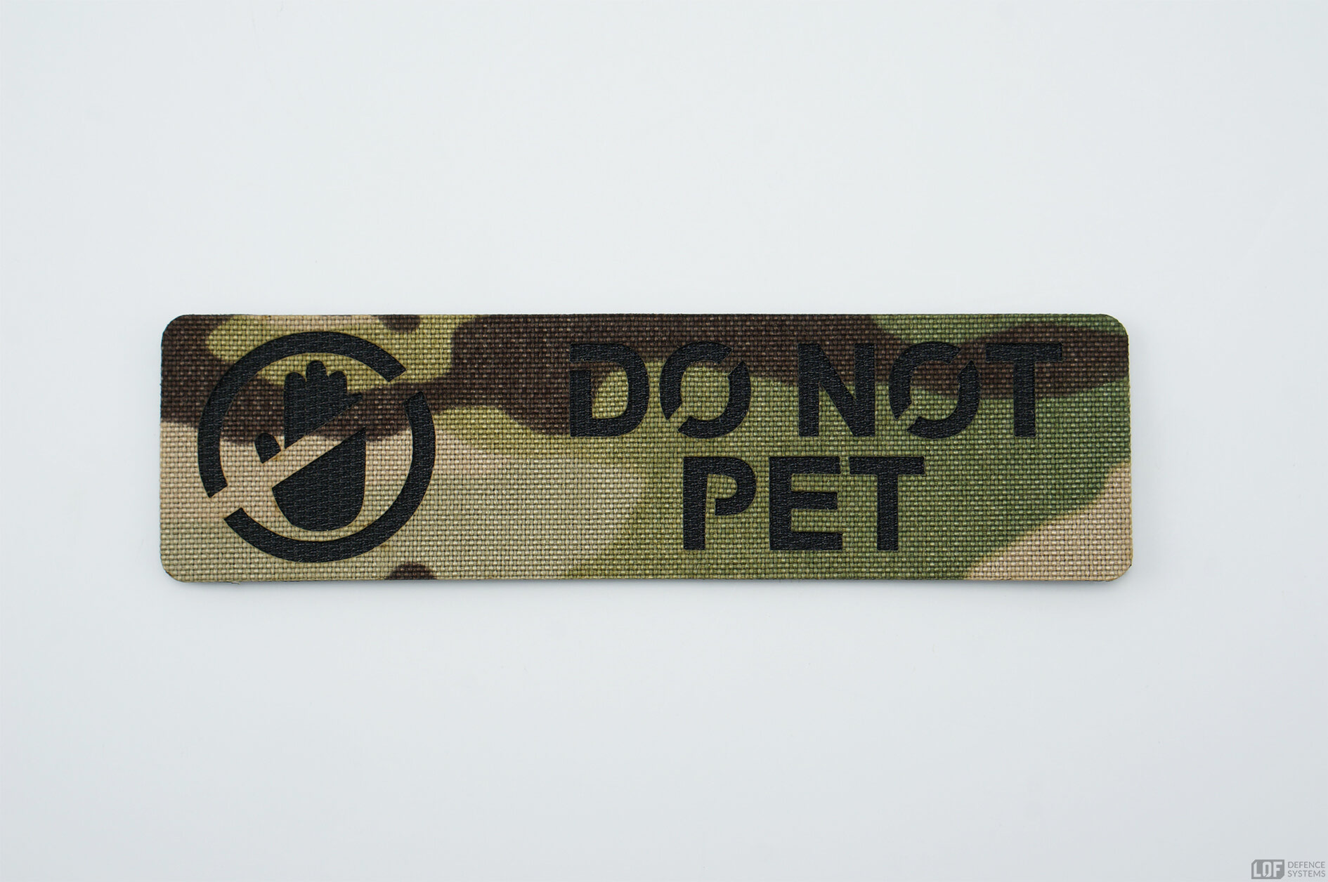 DO NOT PET K9 Patch – Working Dog Warning Patch | LOF Defence