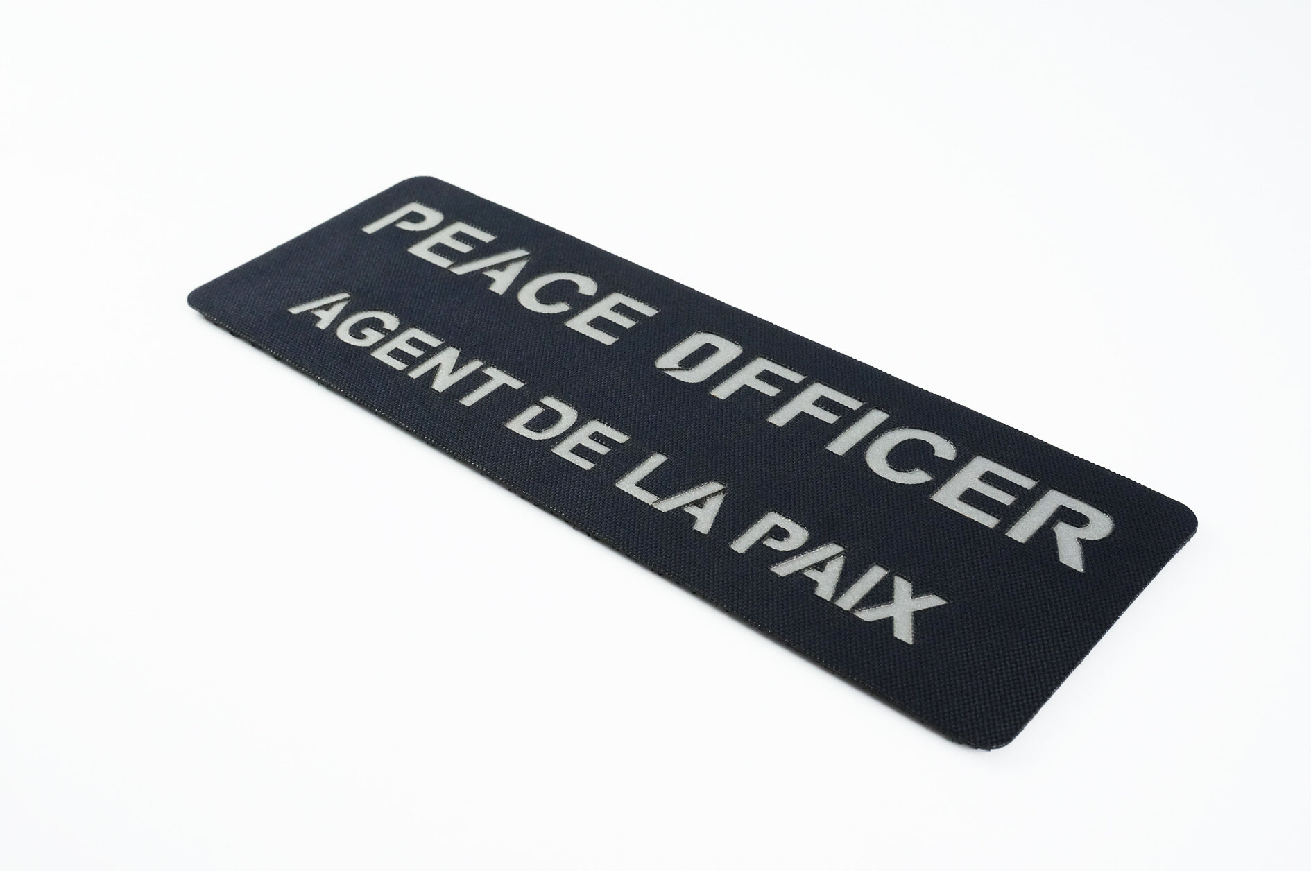 Bilingual Peace Officer Patch – Law Enforcement ID | LOF Defence