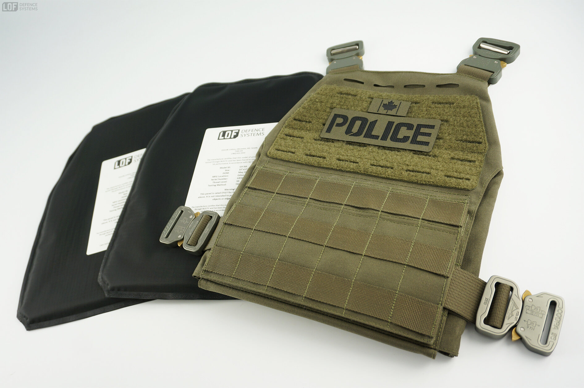 GX Series Ballistic Soft Armour Plate Carrier Backers | LOF Defence